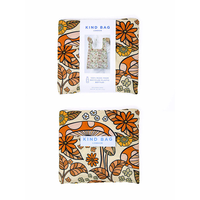 Reusable Bag Mushroom Print – Scarpa Alta