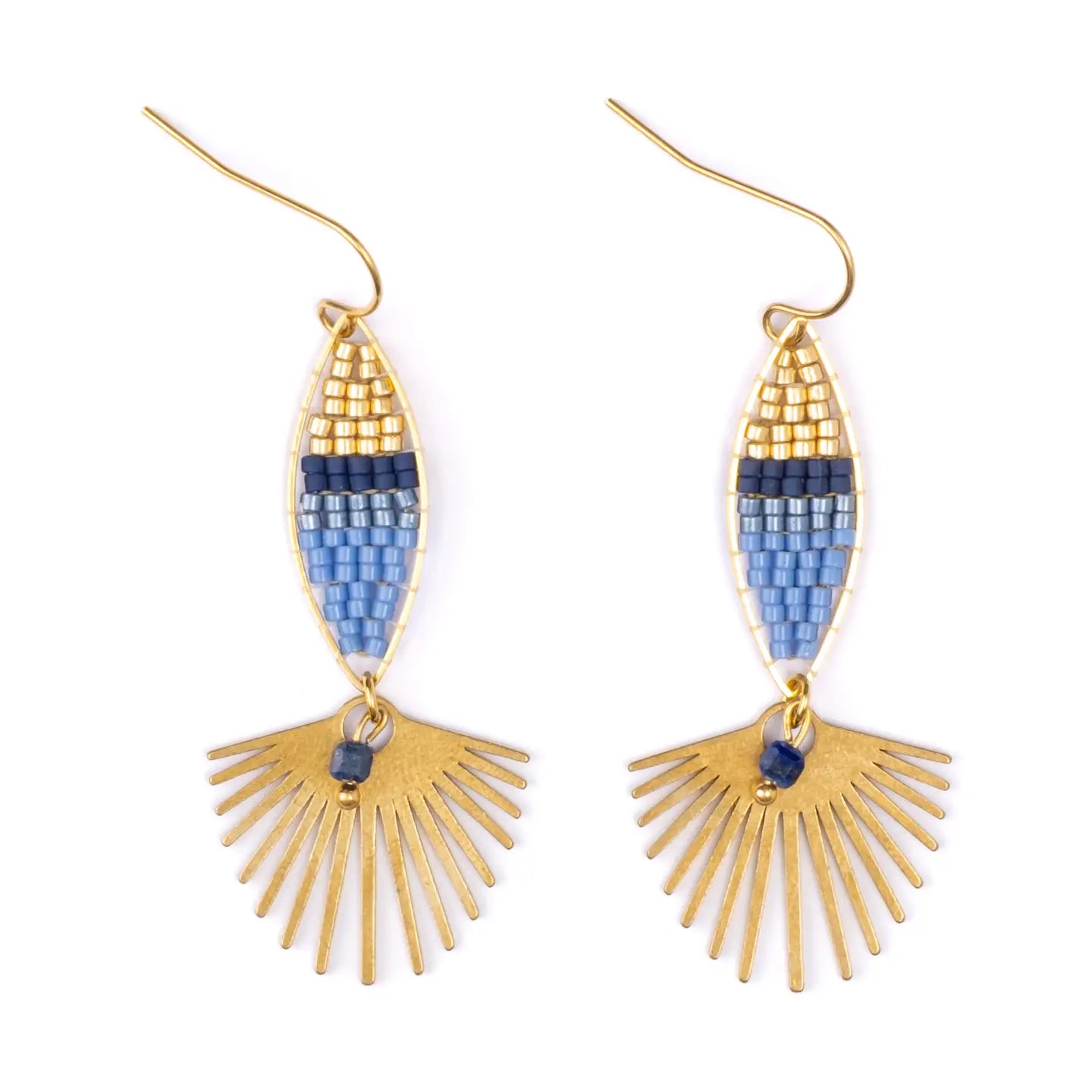 Cotton Candy Earrings Blue – Scarpa Alta