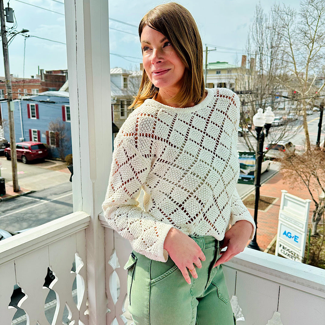 Hullen Crochet Sweater Cloud – Scarpa Alta