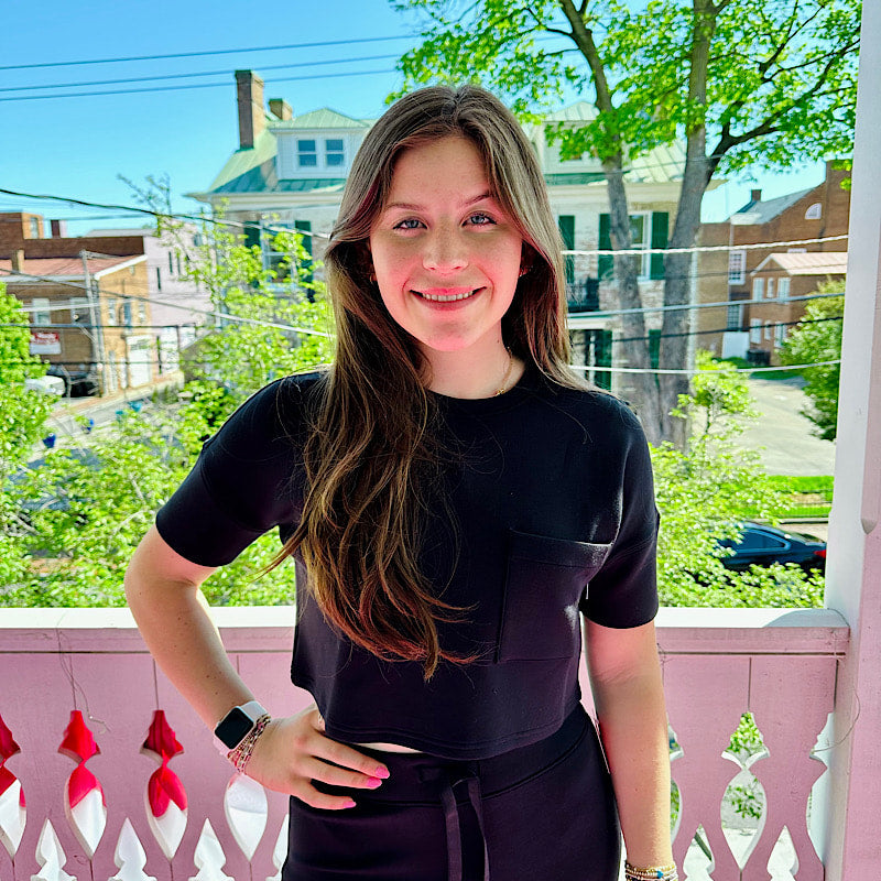 SPANX AirEssentials Pocket Tee Black – Scarpa Alta