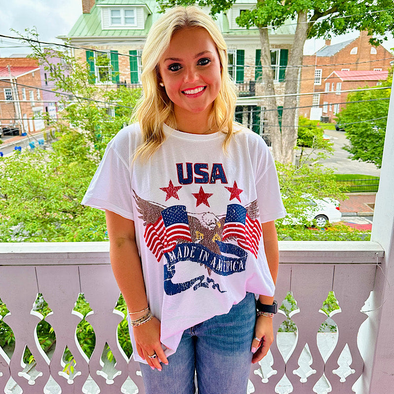 Made In America Airport Tee – Scarpa Alta